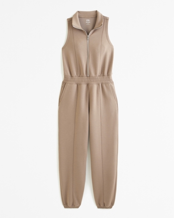 Women's YPB neoKNIT Half-Zip Jumpsuit | Women's Clearance | Abercrombie.com