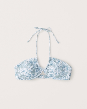 Women's Upside Down Halter Triangle Bikini Top | Women's Swimwear ...