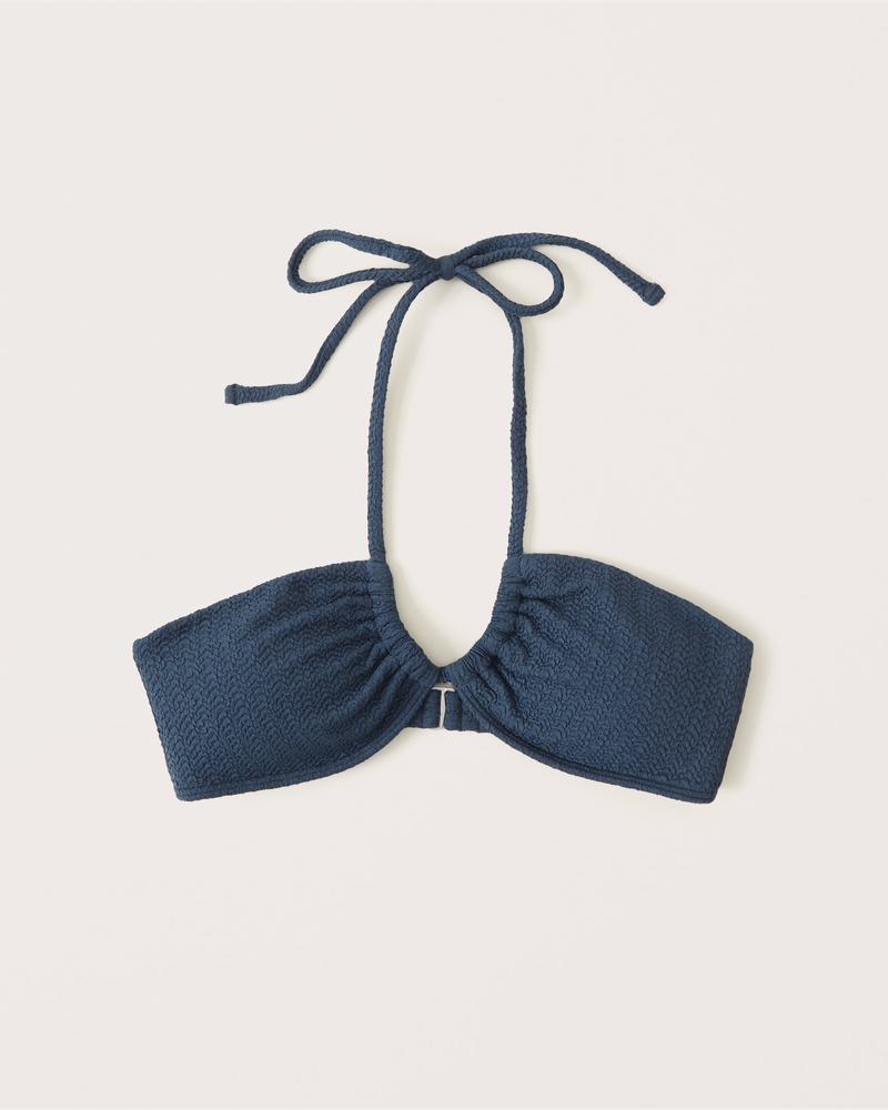 Women's Upside Down Halter Triangle Bikini Top | Women's Clearance ...