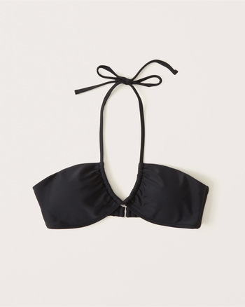 Mujer Upside Down Halter Triangle Bikini Top | Mujer Liquidación ...