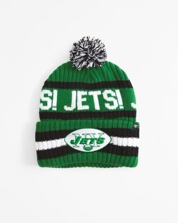 Men's New York Jets Pom Beanie | Men's Clearance | Abercrombie.com
