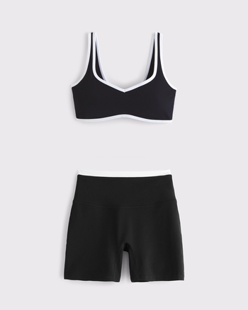 Women's YPB studioFLEX Sports Bra & Bike Short Set | Women's Clearance ...
