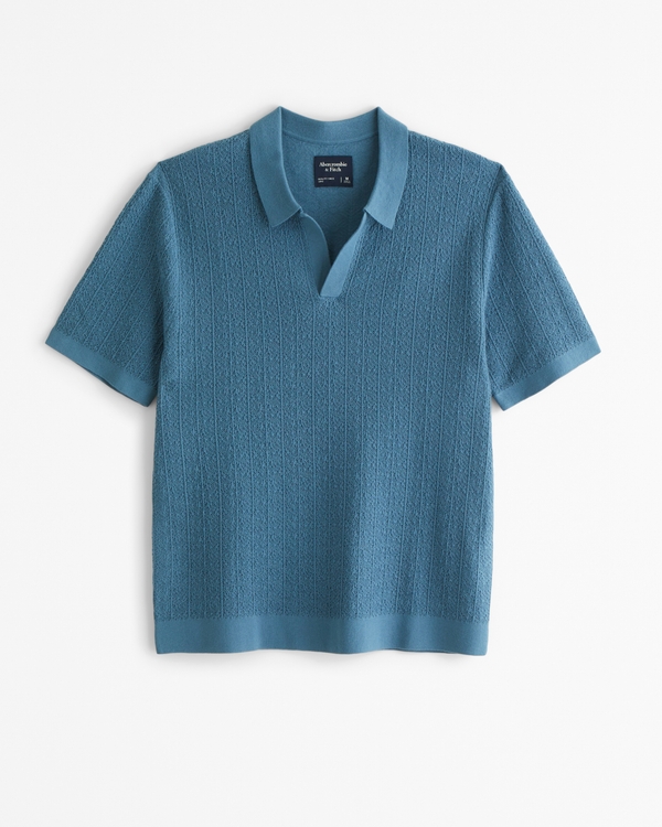 Men's Sweater Polos | Abercrombie & Fitch
