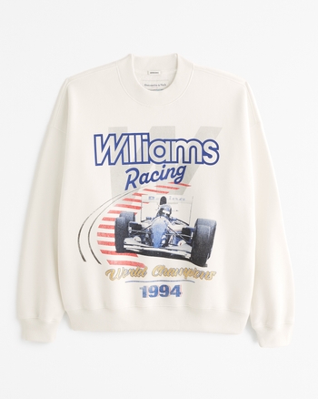 Men's Williams Racing Graphic Crew Sweatshirt | Men's Sale ...