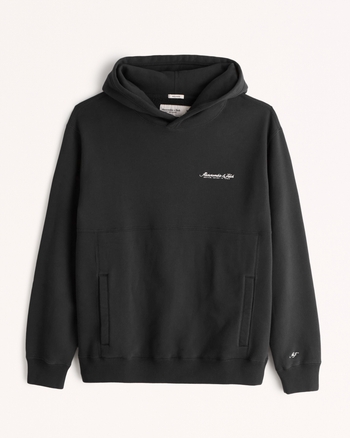 Men's Logo Popover Hoodie | Men's Tops | Abercrombie.com