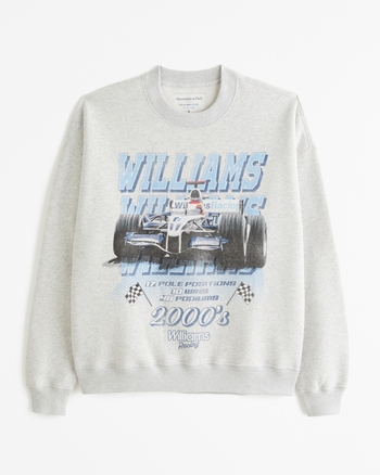 Men's Williams Racing Graphic Crew Sweatshirt | Men's Clearance ...