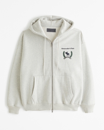 Men's Premium Heavyweight Logo Full-Zip Hoodie | Men's Sale ...