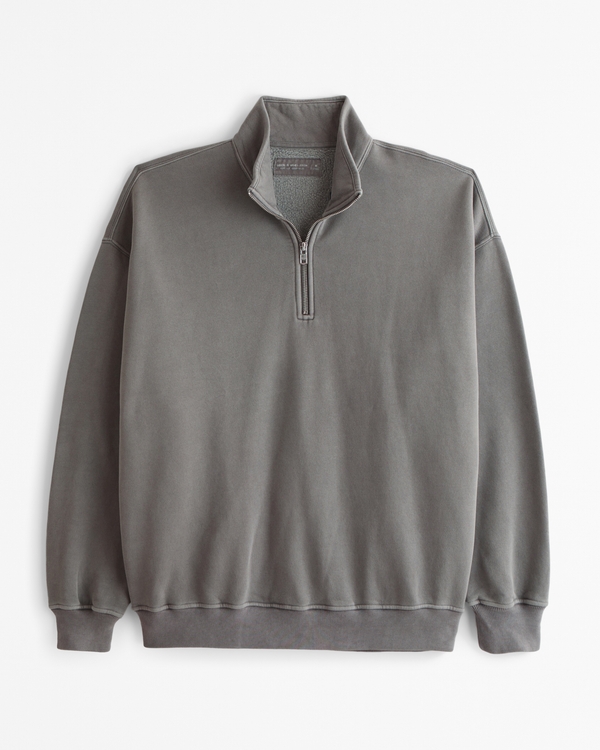 Men's Half-Zip Sweatshirts | Abercrombie & Fitch