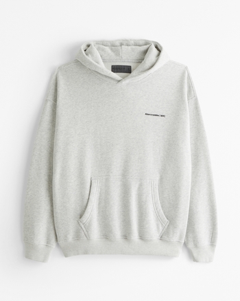 Hombre Sudadera Con Capucha Y Micrologo Sin Cierres Hombre