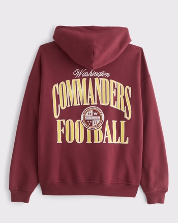 Men's Washington Commanders Graphic Popover Hoodie | Men's Tops ...