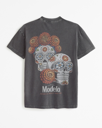Men's Modelo Graphic Tee | Men's Clearance | Abercrombie.com