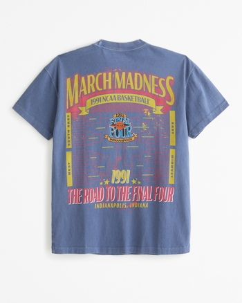 Men's Vintage March Madness Graphic Tee | Men's Clearance | Abercrombie.com