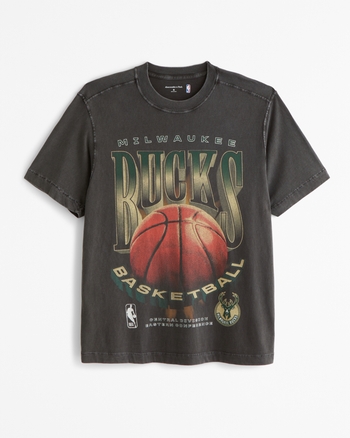 Men's Milwaukee Bucks Graphic Tee | Men's New Arrivals | Abercrombie.com