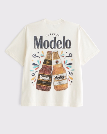 Men's Modelo Vintage-Inspired Graphic Tee | Men's Tops | Abercrombie.com