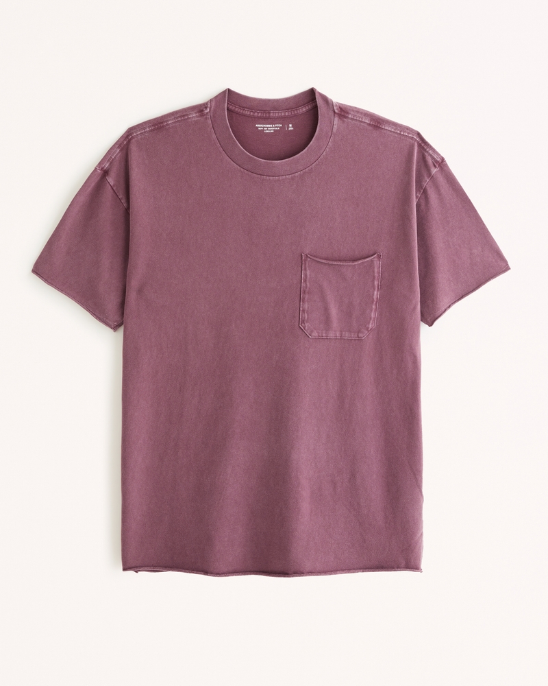Men's Essential Long-Length Tee | Men's Tops | Abercrombie.com