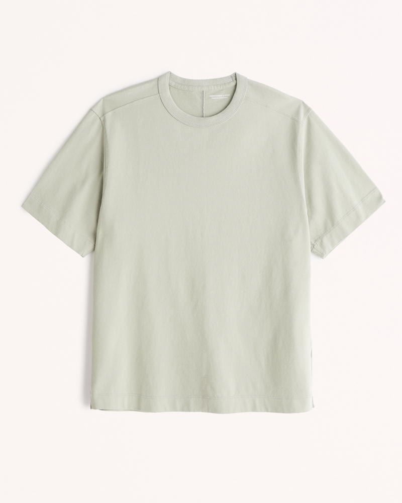 Men's Premium Heavyweight Tee | Men's Tops | Abercrombie.com