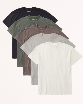 Herren Essenzielles Tee, 5er-Pack | Herren Sale | Abercrombie.com