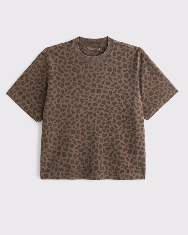 Mens Premium Heavyweight Cropped Abercrombie And Fitch