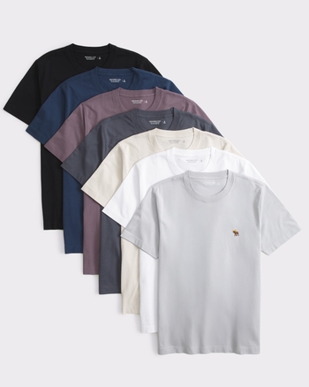Men's 7-Pack Slim Polished Signature Icon Tees | Men's Tops ...