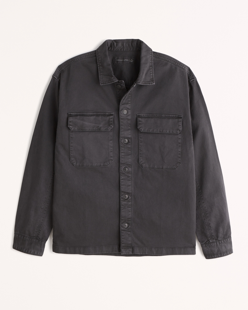 Men's Workwear Shirt Jacket | Men's Clearance | Abercrombie.com