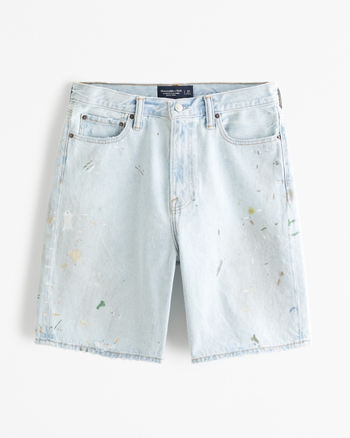 Men's Baggy Denim Short | Men's Clearance | Abercrombie.com
