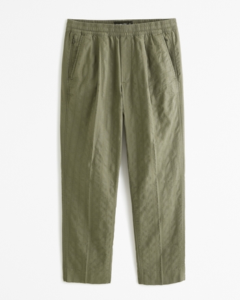 Men's Linen-Blend Pull-On Pant | Men's Clearance | Abercrombie.com