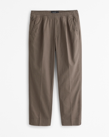 Men's Linen-Blend Pull-On Pant | Men's Clearance | Abercrombie.com