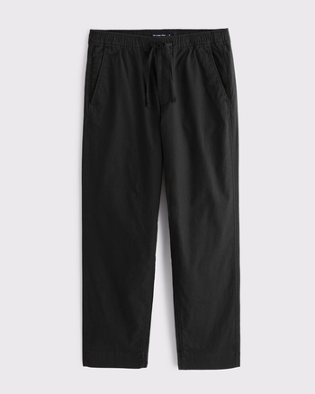 Men's Loose Linen-Blend Pull-On Pant | Men's Clearance | Abercrombie.com