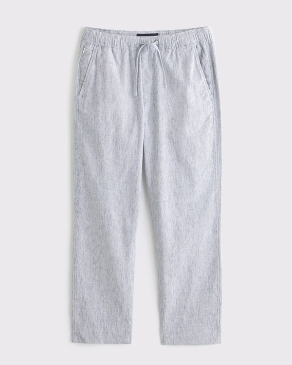 Men's Linen-Blend Pants | Abercrombie & Fitch