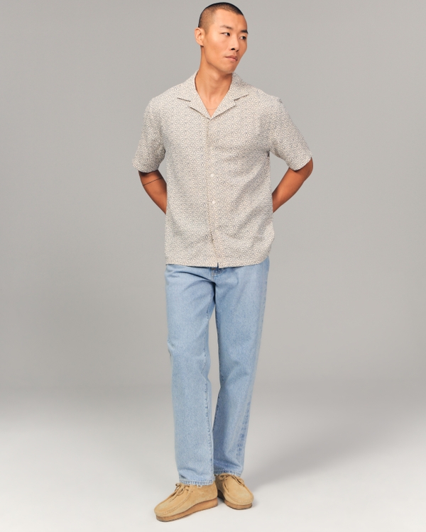 Mens Loose Jeans Abercrombie And Fitch