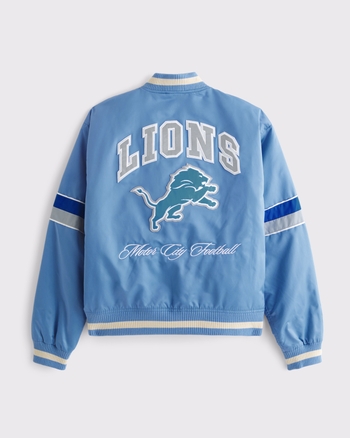 Homme Blouson aviateur graphique Detroit Lions style université | Homme ...