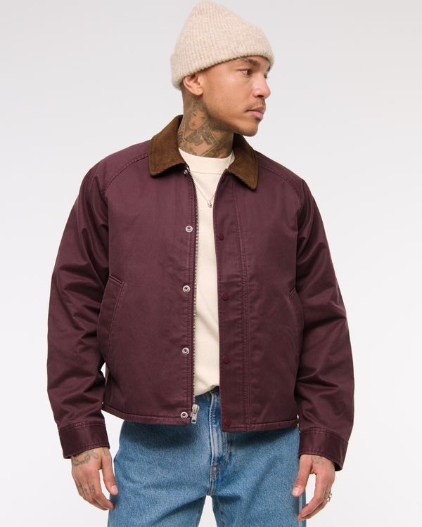 Men's Jackets | Leather, Denim & Bomber Jackets | Abercrombie & Fitch
