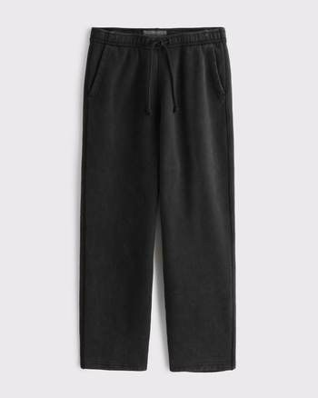 Herren Baggy Jogginghose Mit Offenem Saum Herren Unterteile