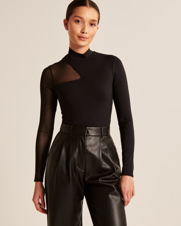 Black Bodysuits for Women | Abercrombie & Fitch