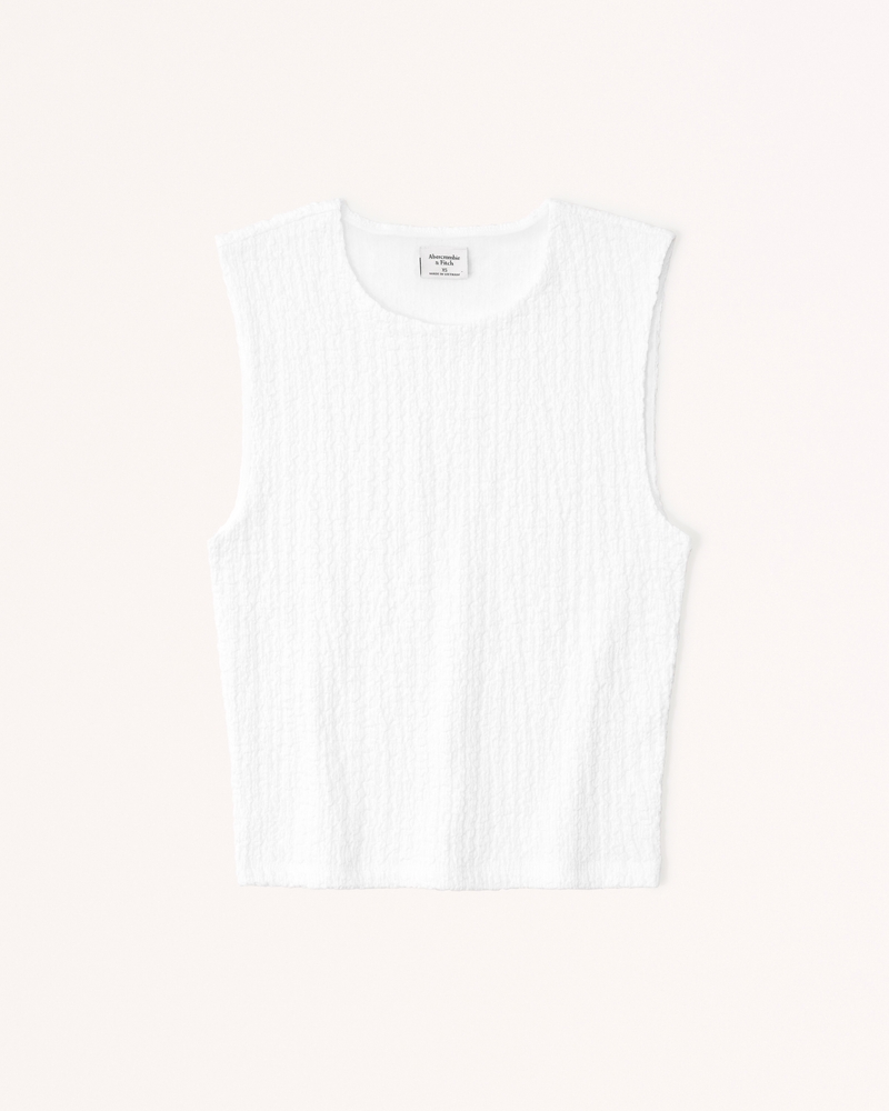 Mujer Textured Shell Top | Mujer Prendas superiores | Abercrombie.com