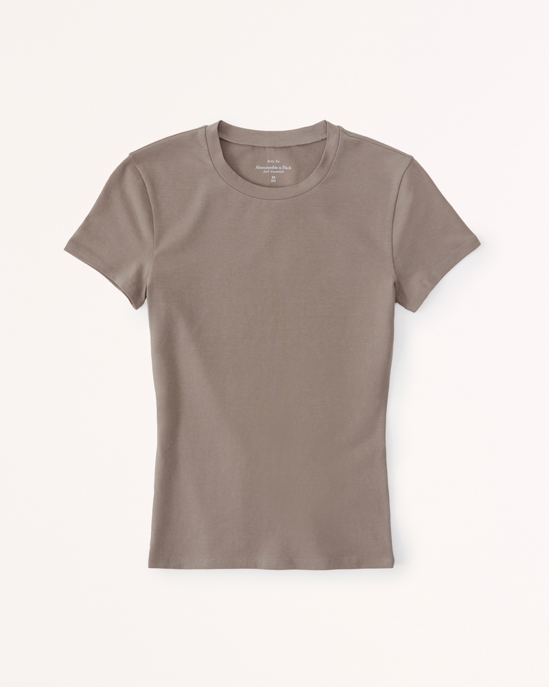 Women's Essential Tuckable Baby Tee | Women's Tops | Abercrombie.com