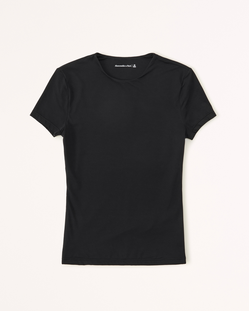 Women's Soft Matte Seamless Tuckable Baby Tee | Women's Tops ...