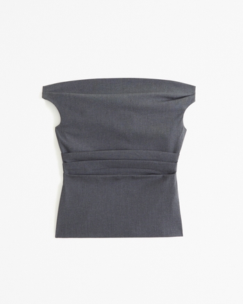 Women's Off-The-Shoulder Tailored Drapey Top | Women's Clearance ...