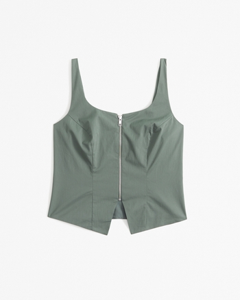 Women's Zip-Front Utility Vest | Women's Clearance | Abercrombie.com