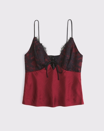 Women's A&F Bella Tie-Front Cami | Women's Tops | Abercrombie.com
