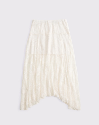 Women's Lace Godet Maxi Skirt | Women's Clearance | Abercrombie.com