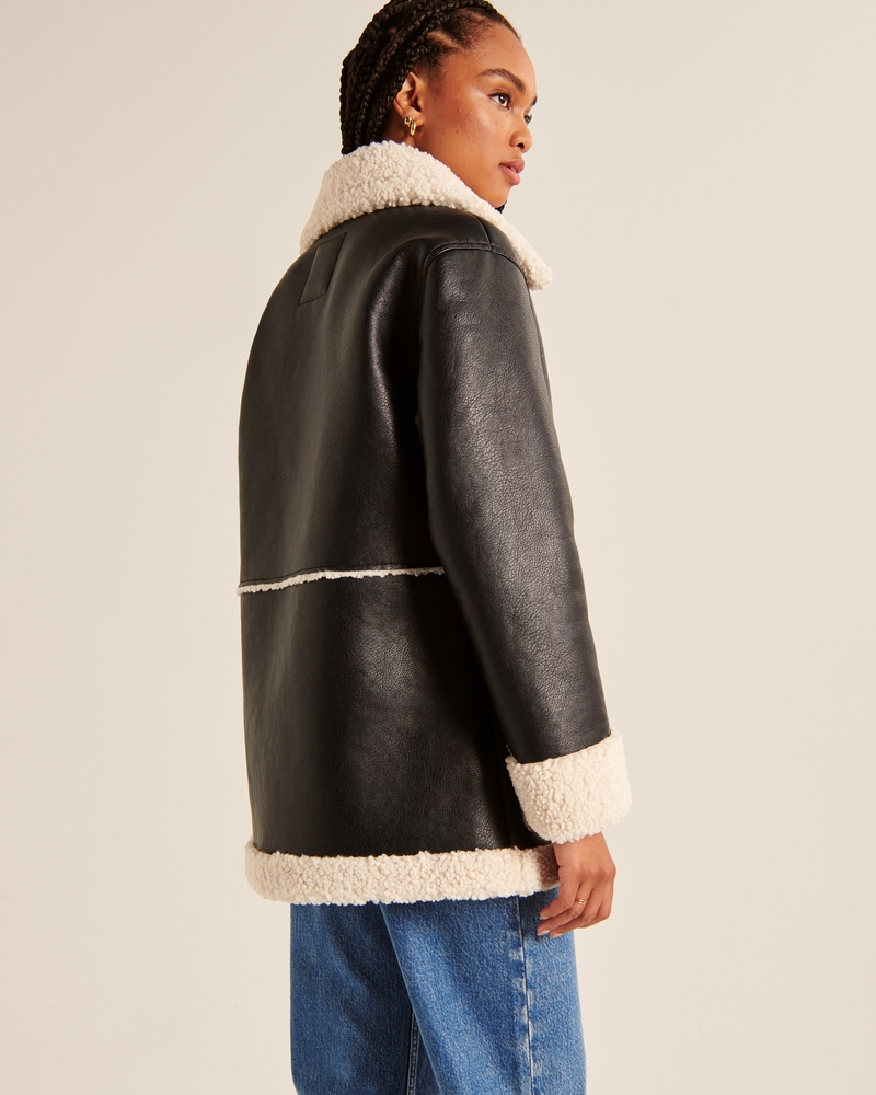 Shearling Trim Jacket | ppgbbe.intranet.biologia.ufrj.br