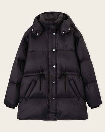 Women's A&F Air Cloud Mid Puffer | Women's Coats & Jackets | Abercrombie.com