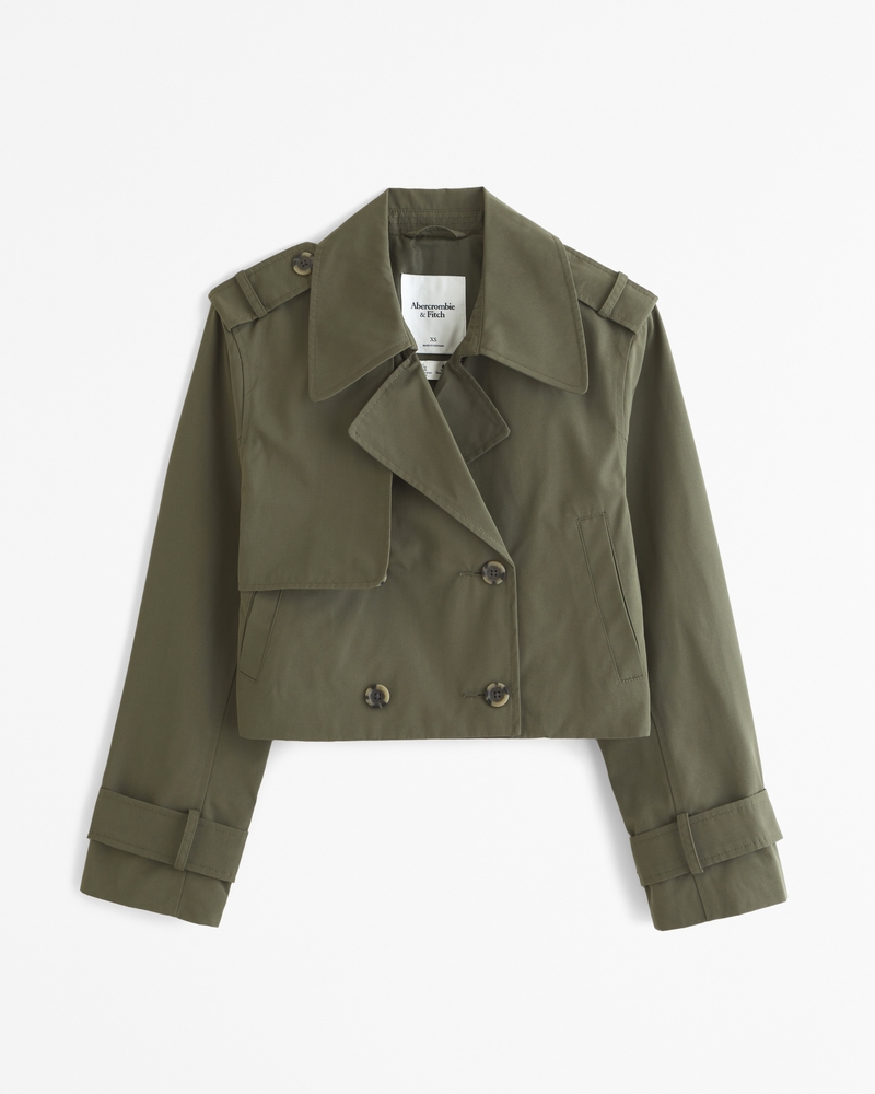 Women's Cropped Trench Coat | Women's Coats & Jackets Women's Cropped Trench Coat | Women's Coats & Jackets