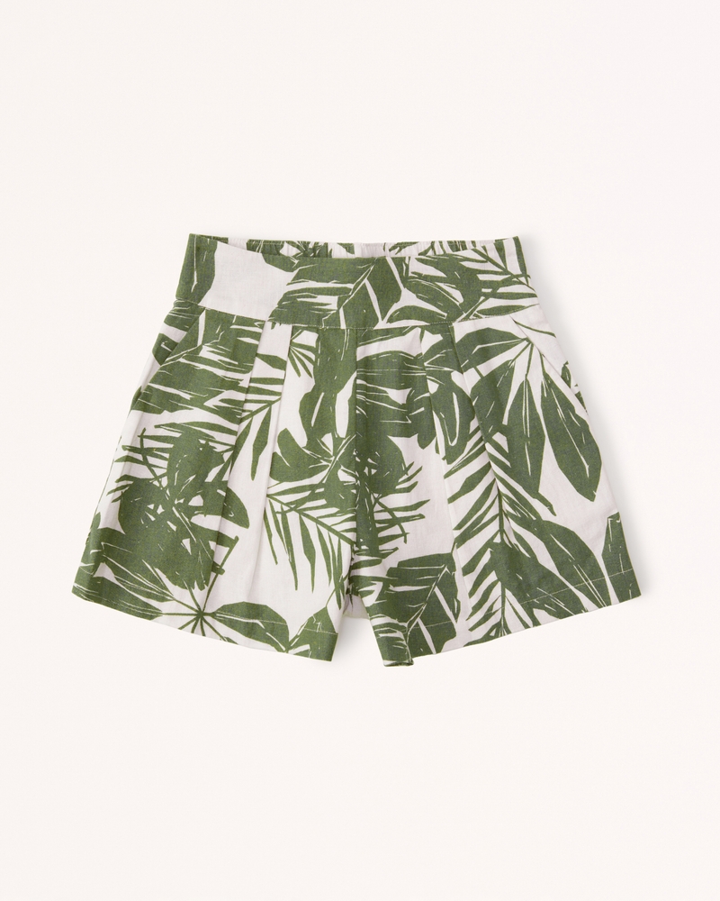 Women's Ultra High Rise Linen-Blend Pull-On Short | Women's Sale ...