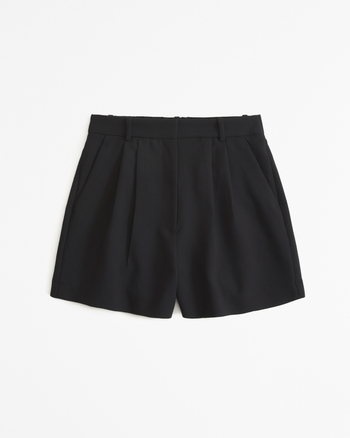 Women's Curve Love A&F Sloane Tailored Short | Women's Clearance ...