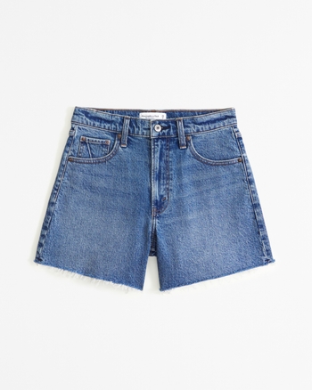 Women's High Rise Dad Short | Women's Clearance | Abercrombie.com