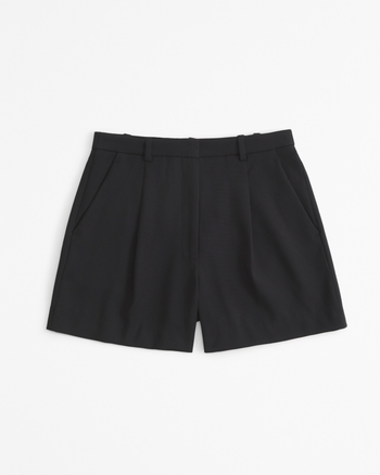 Women's High Rise Tailored Short | Women's Clearance | Abercrombie.com