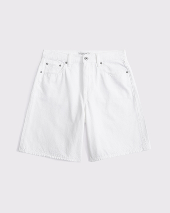 Women's Curve Love Mid Rise Jort | Women's Bottoms | Abercrombie.com