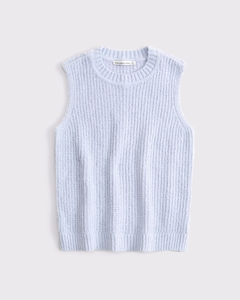 Women's Textural Crew Sweater Shell Tank | Women's Clearance ...